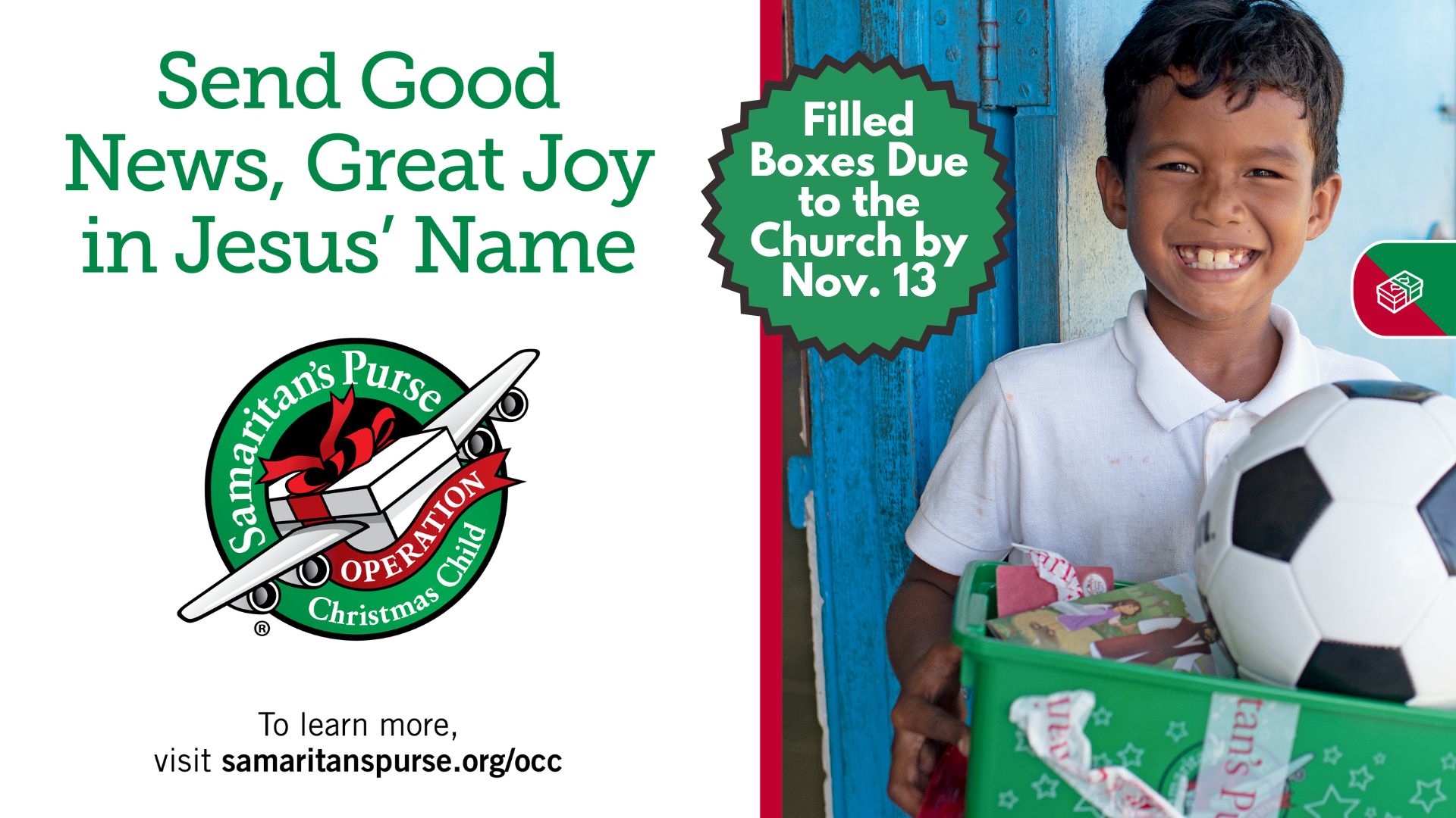 Operation Christmas Child Shoebox – Devonshire Church